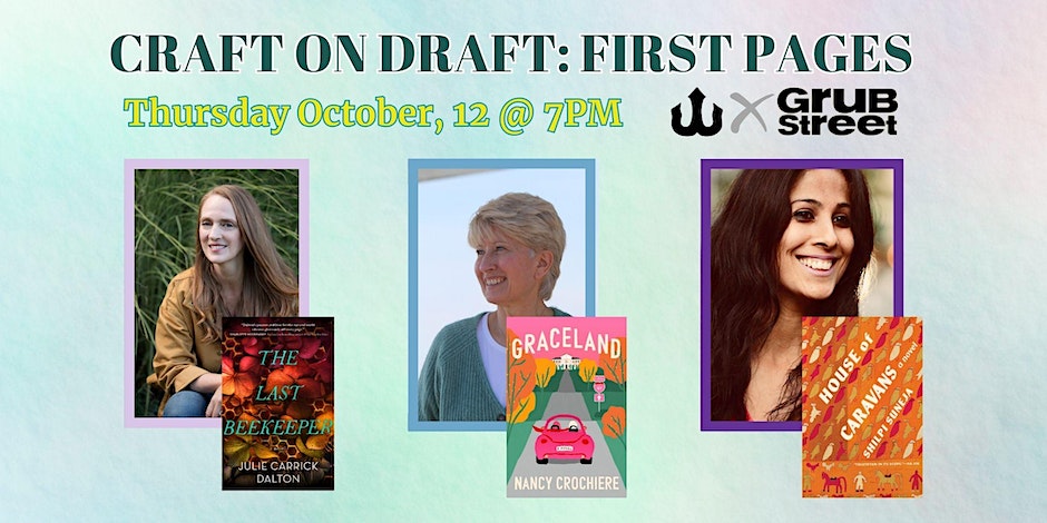 IN-PERSON | Craft of Draft: First Pages - Literary Massachusetts