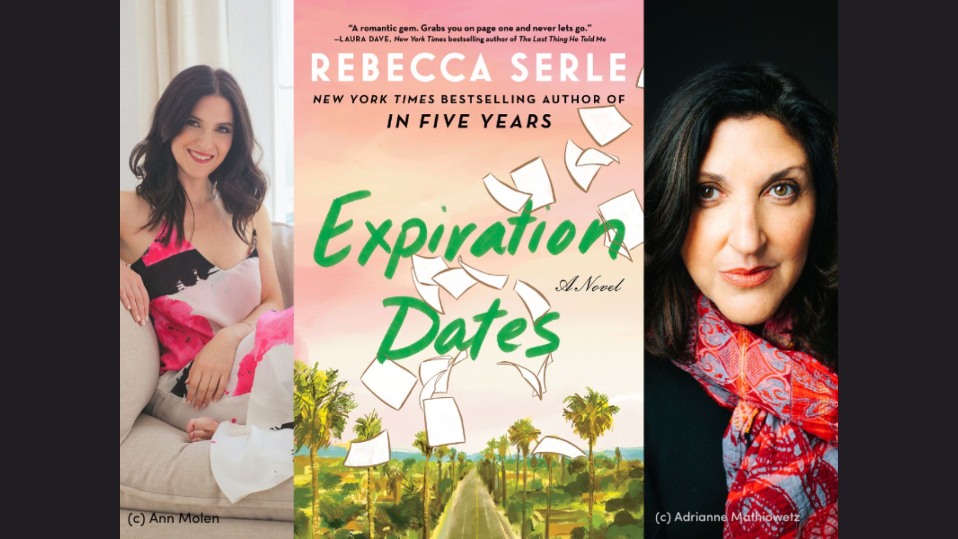 IN-PERSON | Rebecca Serle with Laura Zigman: Expiration Dates ...